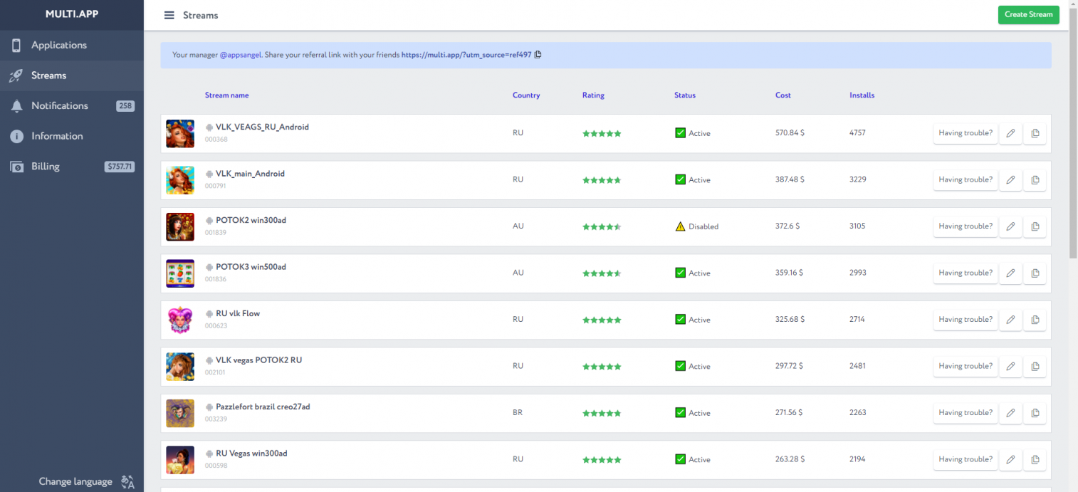 Rent of WebView Apps in Any Volume: Solution from Multi.app